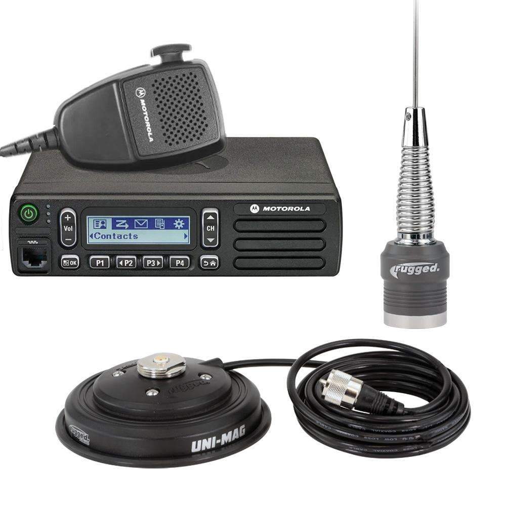Radio Kit - Motorola CM300D Digital Business Band Mobile Radio with An ...